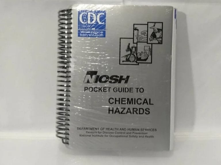 Materiales Peligrosos identificados por la NIOSH Pocket Guide